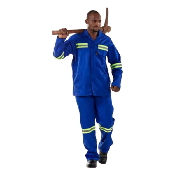 Dromex Royal Blue J54 Reflective Mining Spec Jacket